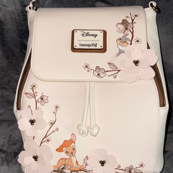 Loungefly | Bags | Loungefly Disney Bambi Cherry Blossom Flap Mini ...